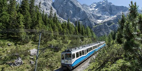 Ride the Zugspitzbahn rack railway up Germany's highest | DB Regio Bayern
